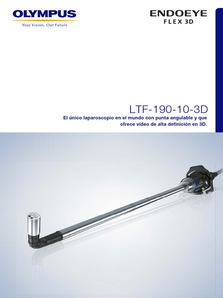 ENDOEYE_FLEX_3D_LTF-190-10-3D_Brochure_ES_7978 | PDF | Óptica | Cámara