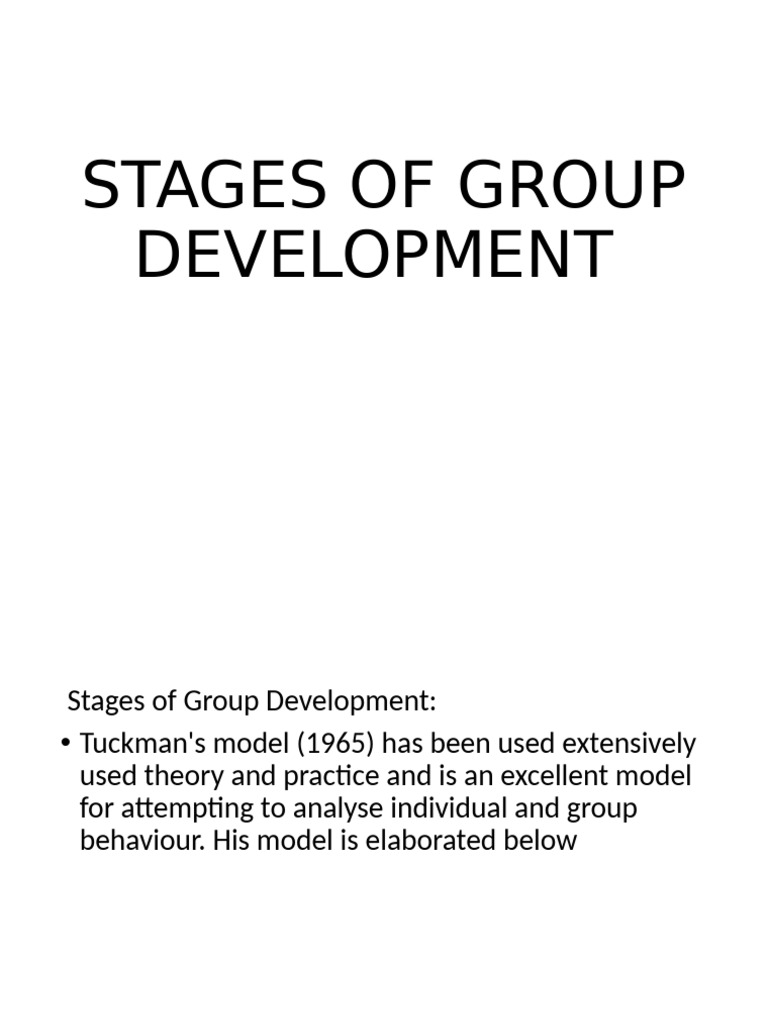 STAGES OF GROUP Development-WPS Office | PDF | Leadership | Behavior
