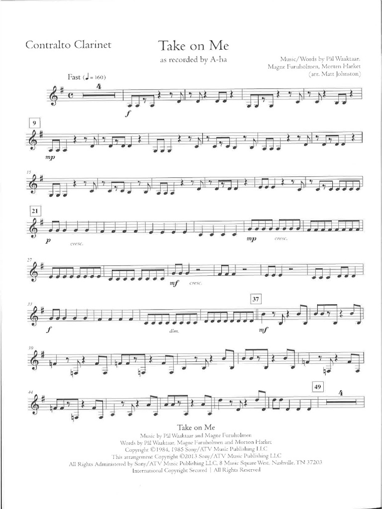 Contralto Clarinet | PDF
