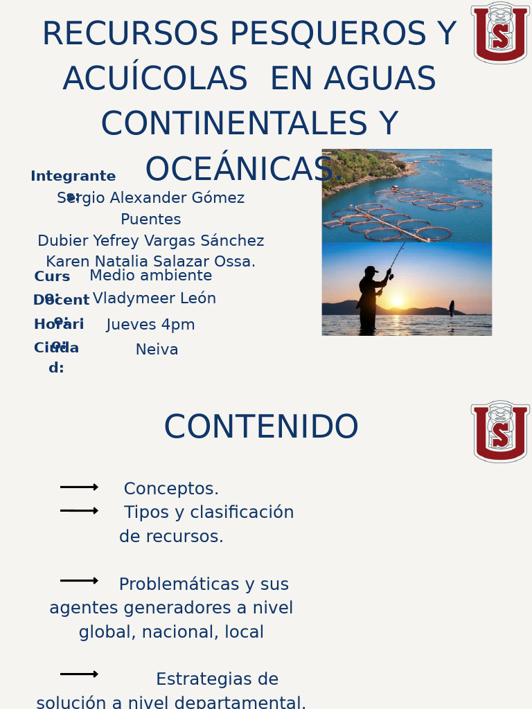 Recursos pesqueros y acuícolas en Huila | PDF | Acuicultura | Reservorio