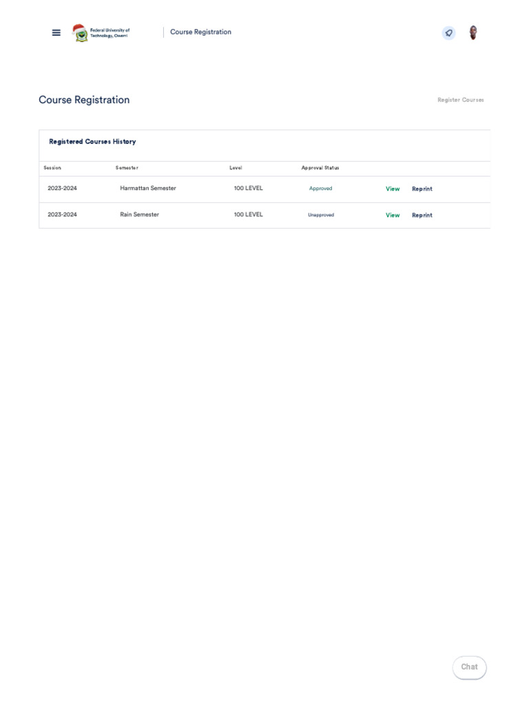 FUTO SM Core Portal | PDF