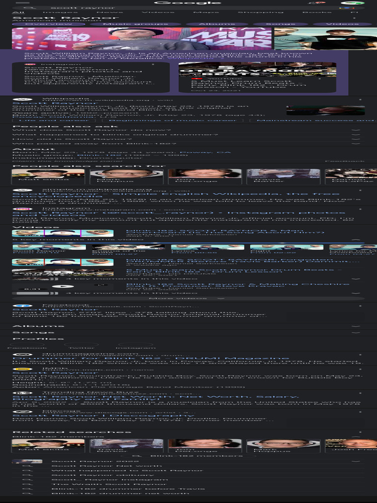 Scott Raynor - Google Search | PDF | Punk Rock