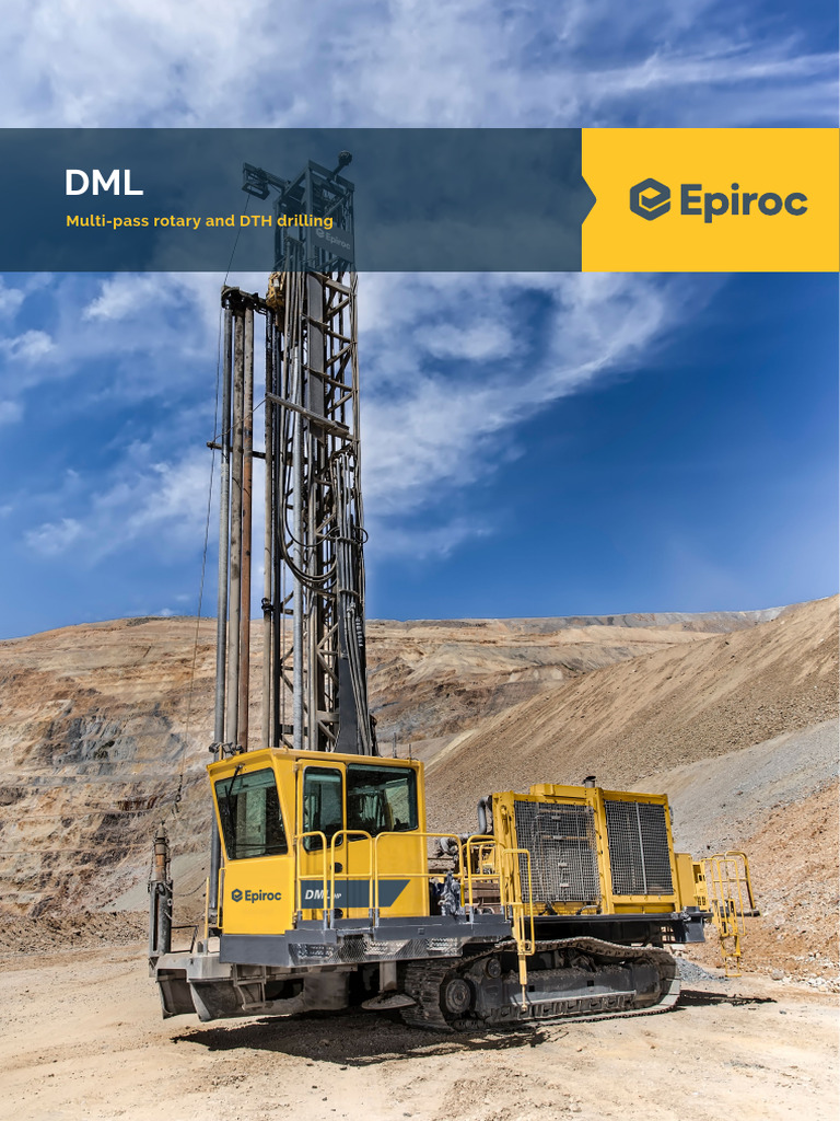 Epiroc DML Drill Rig Overview | PDF | Horsepower | Engines