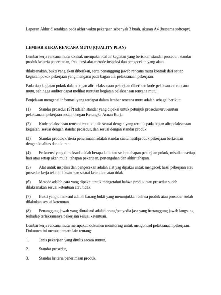 Tugas Kecil Manajemen Mutu Tambahan | PDF