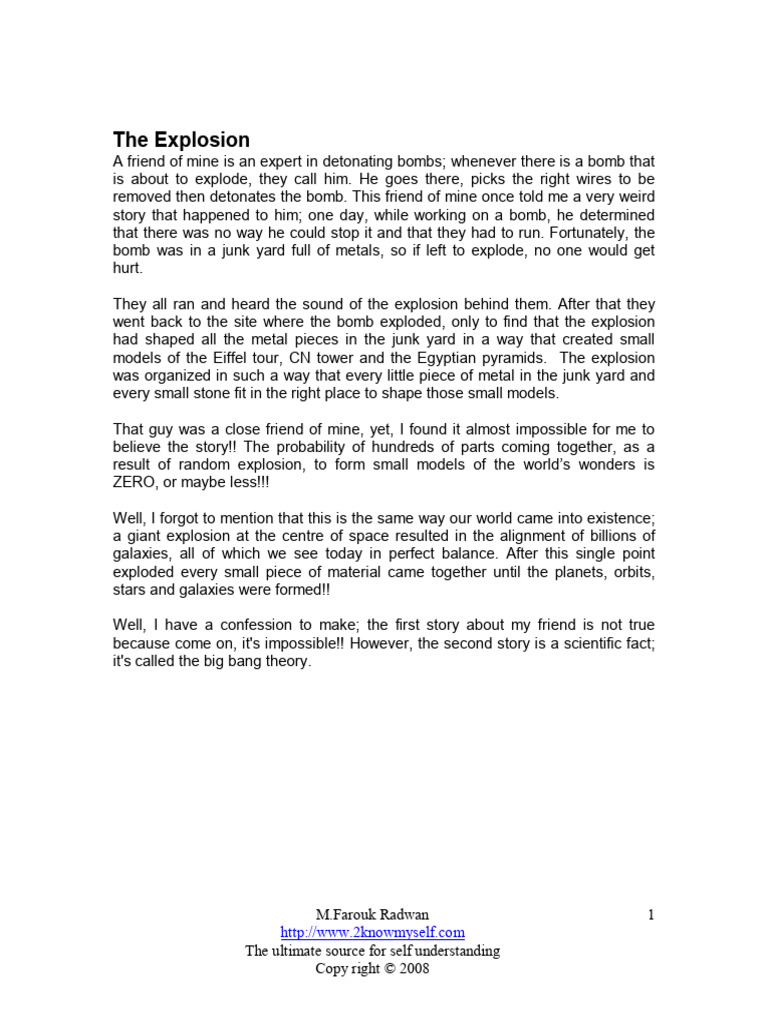 I Saw God (M. Farouk Radwan) | PDF | Dna Replication | Existence Of God