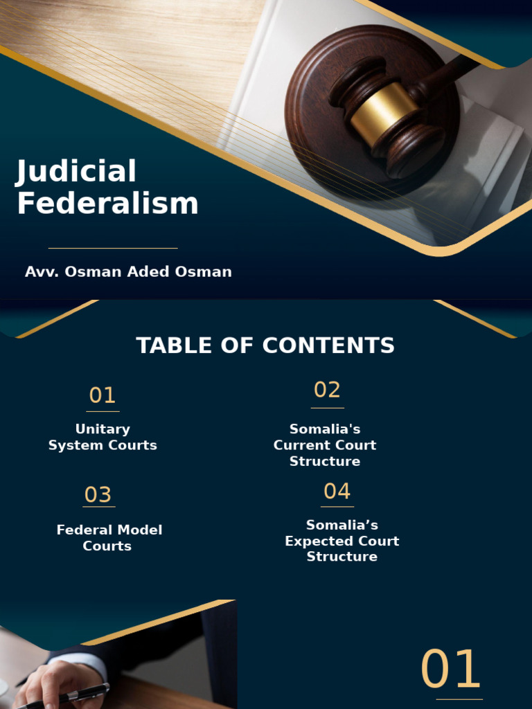 Somalia's Judicial Structure Explained | PDF | Supreme Courts ...