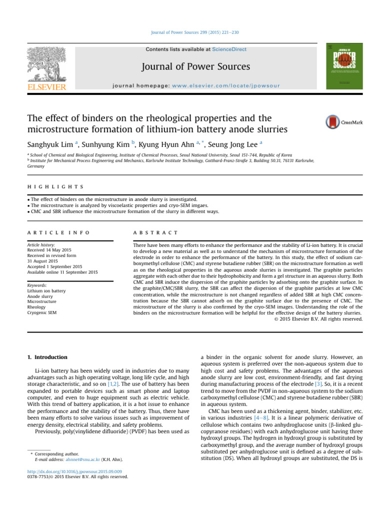 2015 - Lim Et Al - The Effect of Binders On The Rheological Properties ...