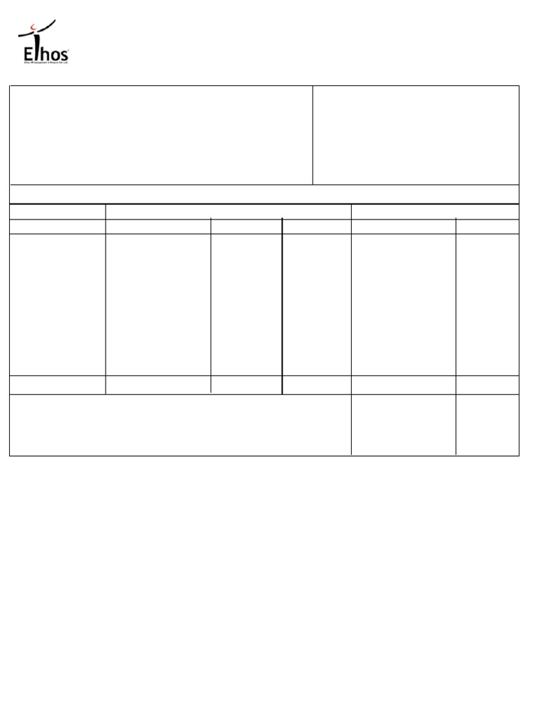 Ethos HR Management & Projects PVT. LTD | PDF