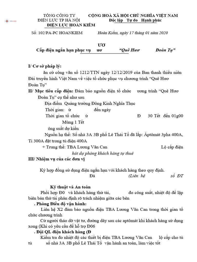 Pán ĐBĐ T 400a VTV 6 | PDF