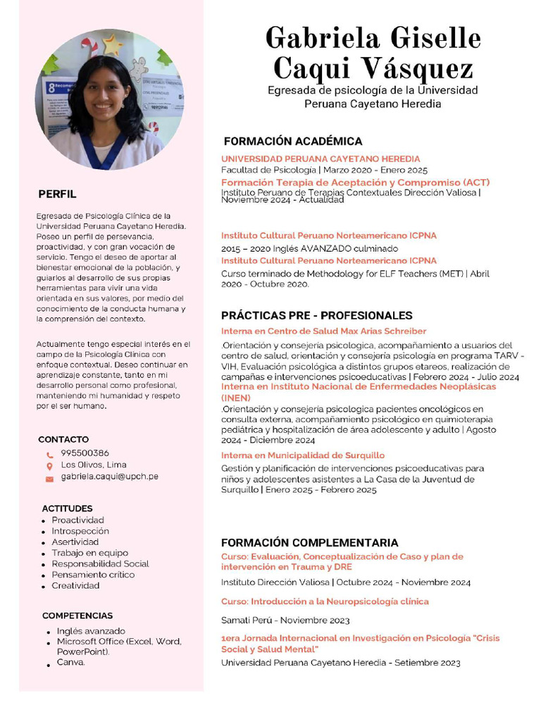 Gabriel CV | PDF