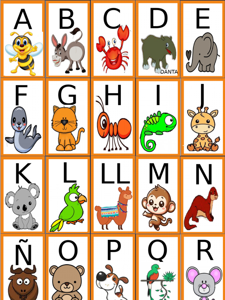 ABC de Animales | PDF