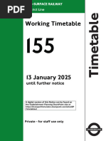 RFL (I) CCOS Timetable Planning Rules 2025 | PDF | Train | Rail Transport