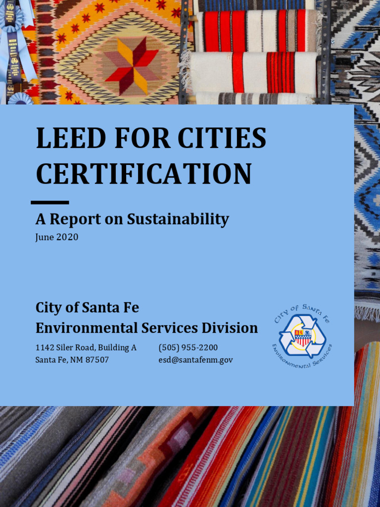 LEED for Cities Certification-A Report on Sustainability-6.9.20 (1 ...