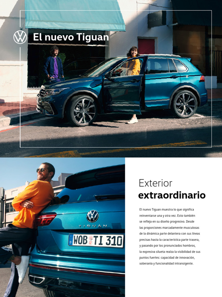 Catalogo Tiguan Pa | PDF | Volkswagen | Vehículos