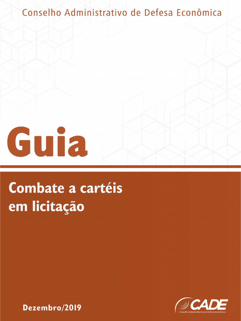 Combate A Cartéis em Licitações | PDF