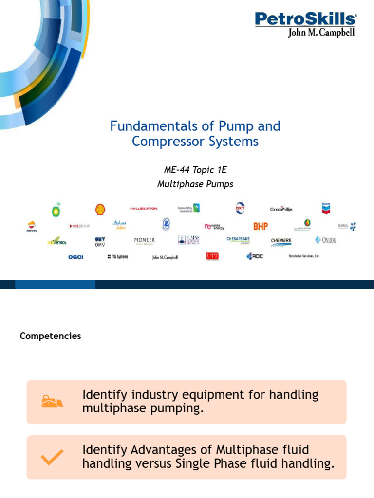 ME-44 - 1E Multiphase Pumps RF 07202015 - Rev | PDF | Pump | Gas Technologies