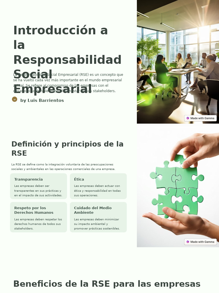Introduccion A La Responsabilidad Social Empresarial | PDF | Responsabilidad social corporativa ...