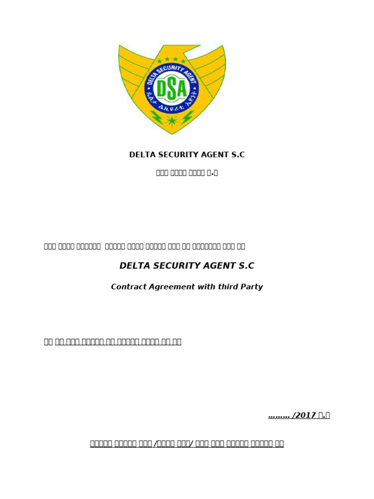 Delta Security Agent S.C | PDF