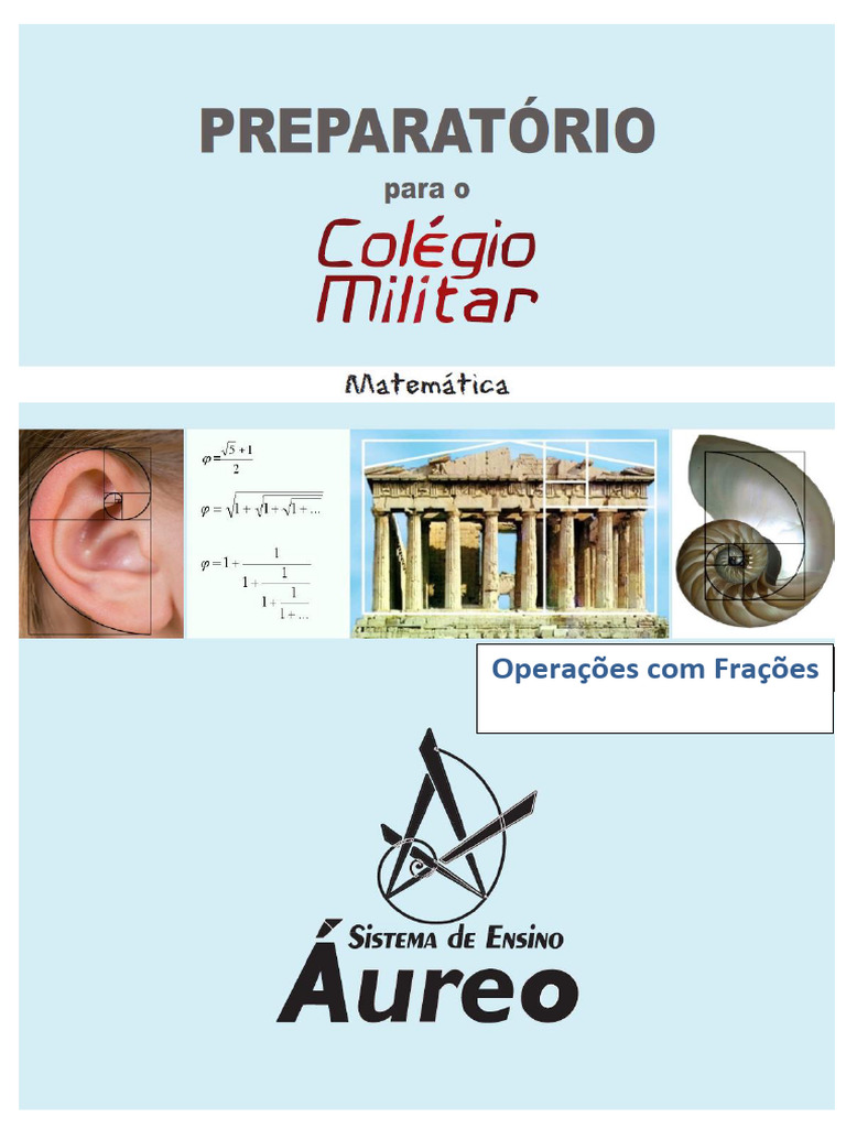Operações Com Frações Apostila | PDF | Decimal | Matemática