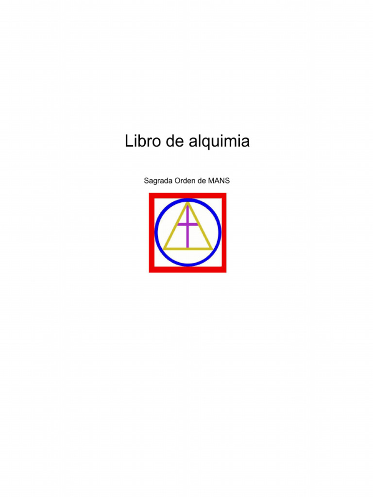 Book of Alchemy Español | PDF | Alquimia | Mente