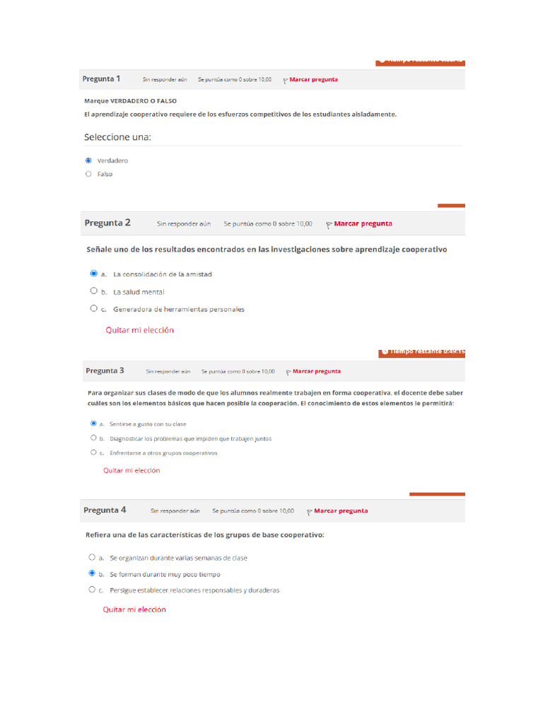 CUESTIONARIO 1 Diagnostico y Atencion | PDF