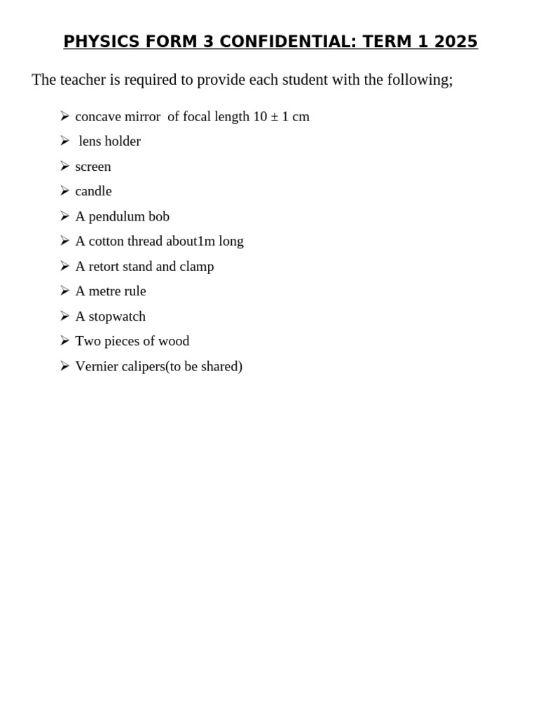 Phy Pp3 Confidential | PDF