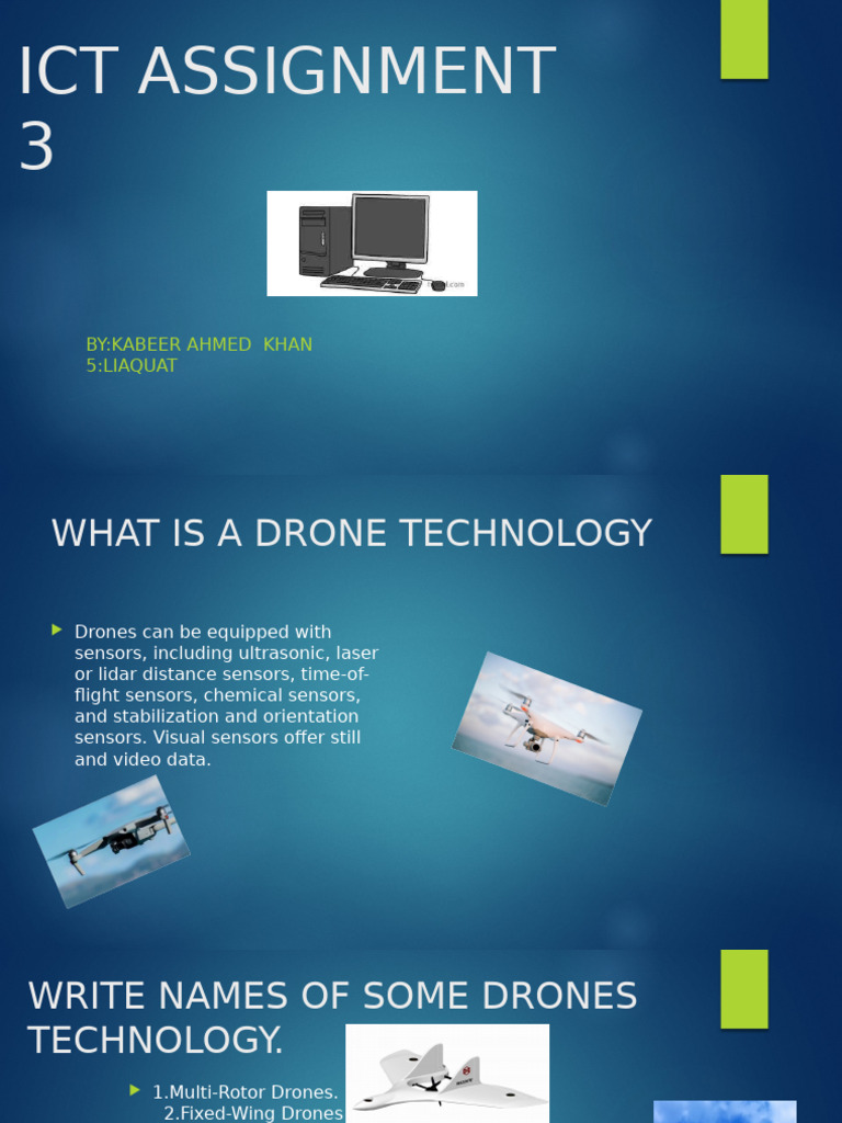 Ict Assignment 3 Drone | PDF