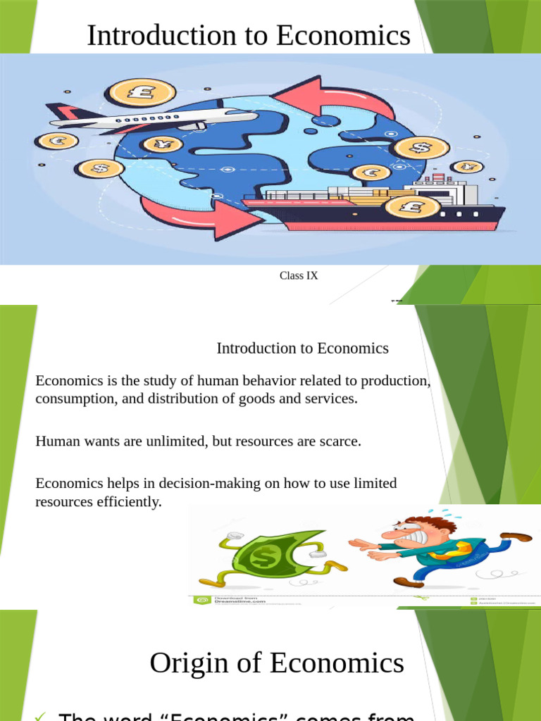 Introduction To Economics | PDF