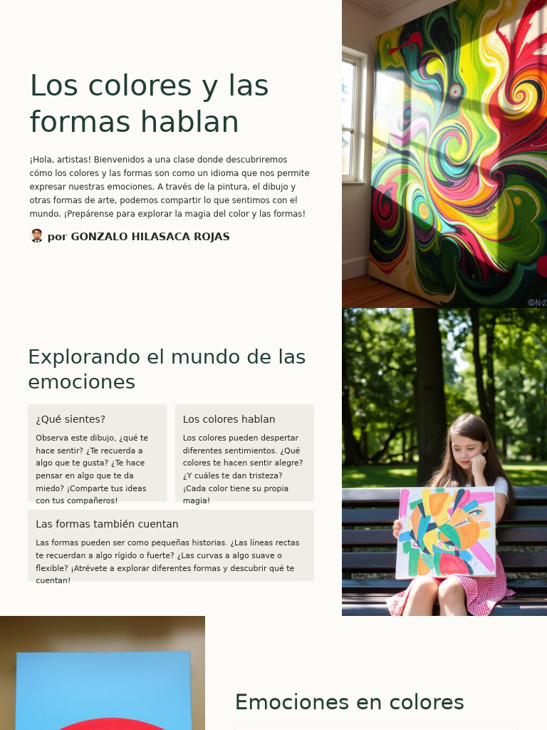 Los Colores y Las Formas Hablan | PDF | Color
