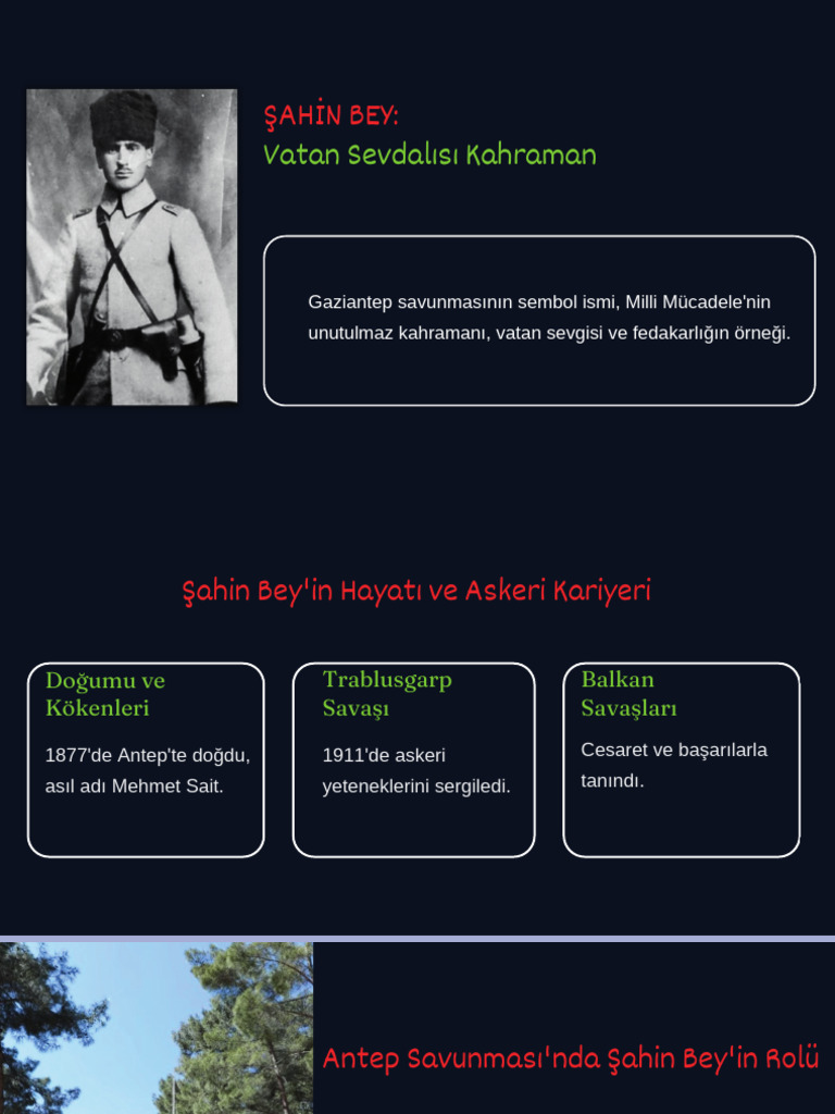 SAHIN BEY Vatan Sevdalisi Kahraman.pptx | PDF