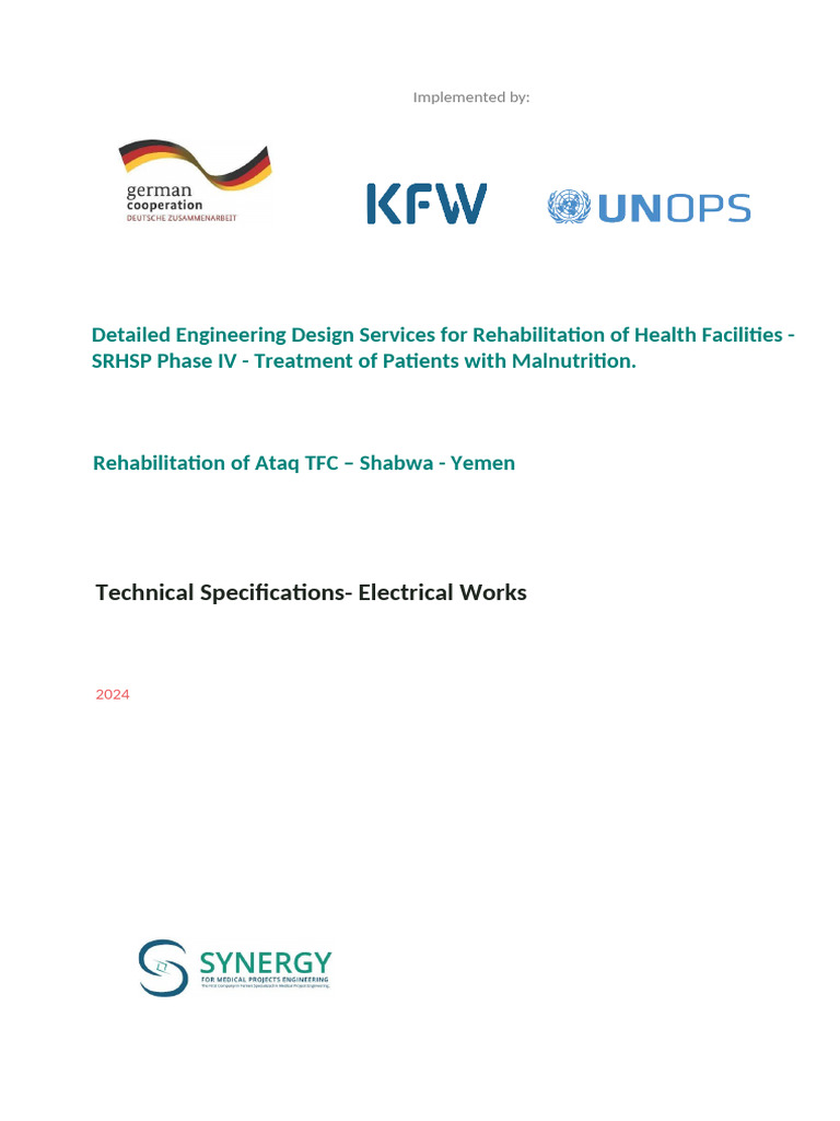 Electrical Specifications - Ataq TFC | PDF | Pipe (Fluid Conveyance ...