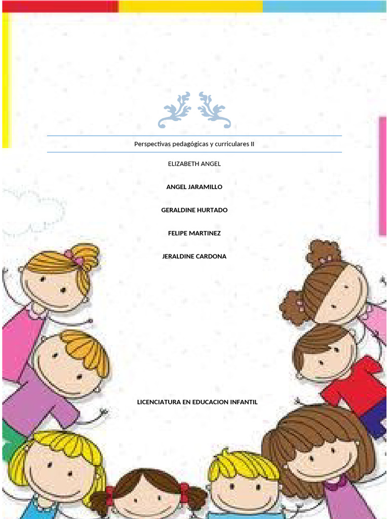 Perspectivas - Pedagógicas - y - Curriculares - 2 ELI | PDF | Evaluación | Pedagogía