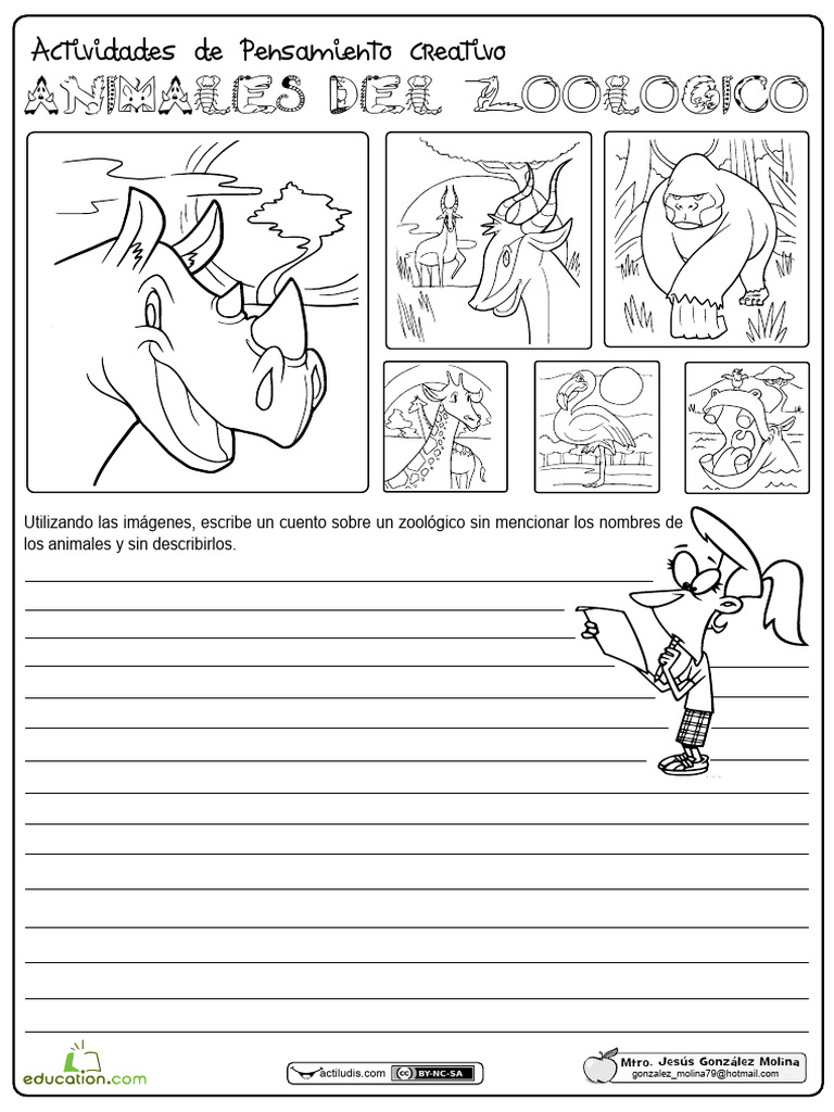 Cuento Creativo sobre el Zoológico | PDF