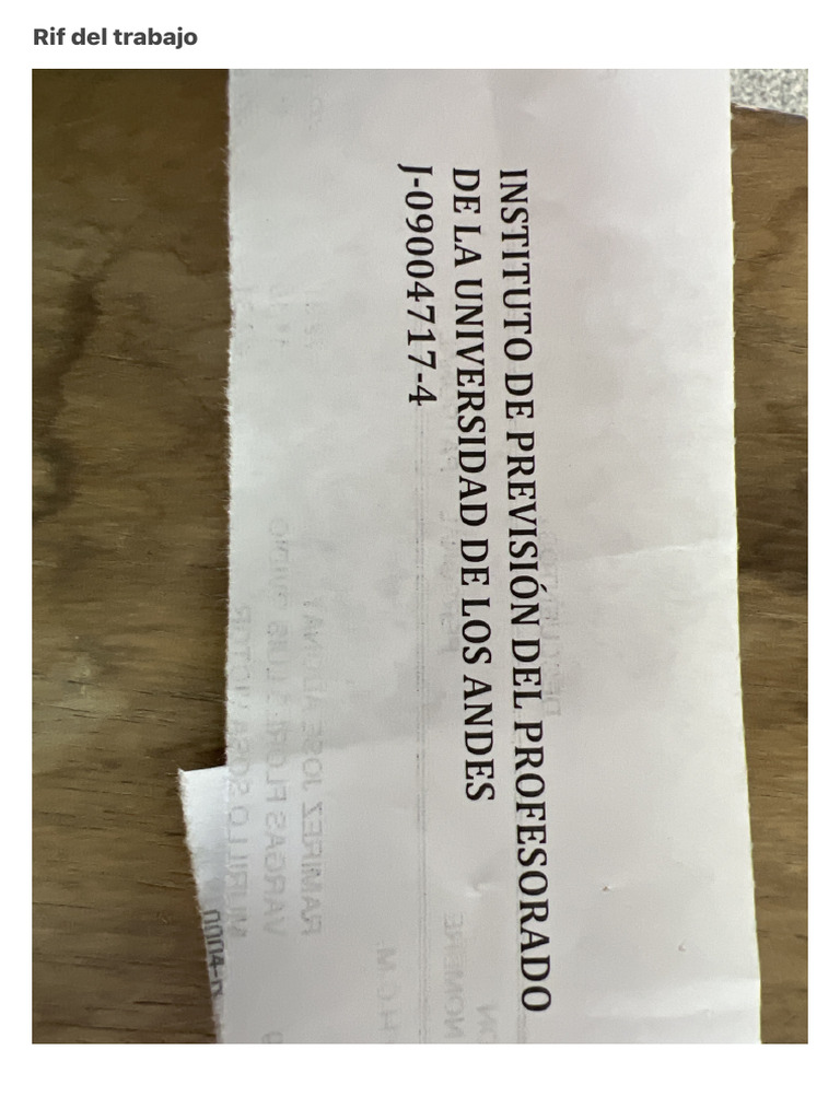 Rif Del Trabajo | PDF