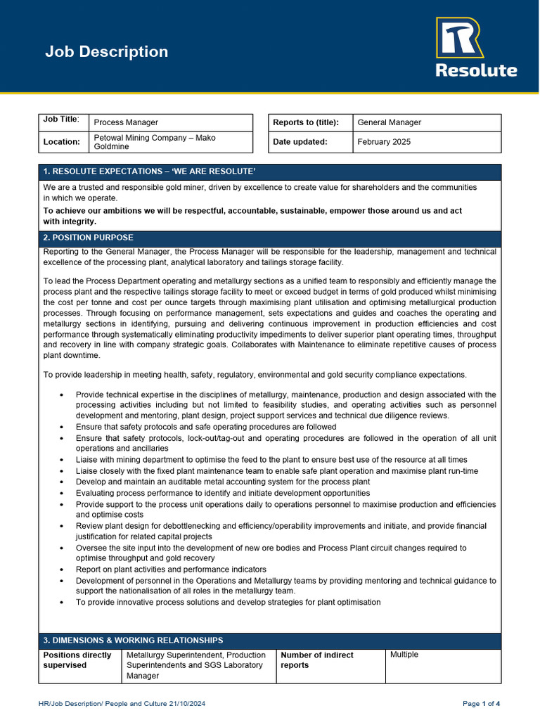 JD Process Manager Mako - Updated 17 Feb 2025 | PDF | Occupational Safety And Health | Safety