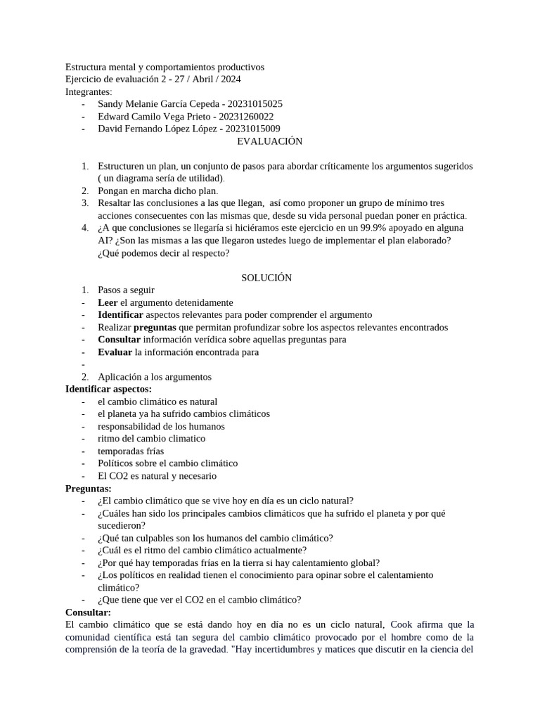 EPC2 | PDF | Cambio climático | Dióxido de carbono