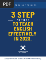 ENGAGE STUDY ACTIVATE | PDF | Teachers | Methodology