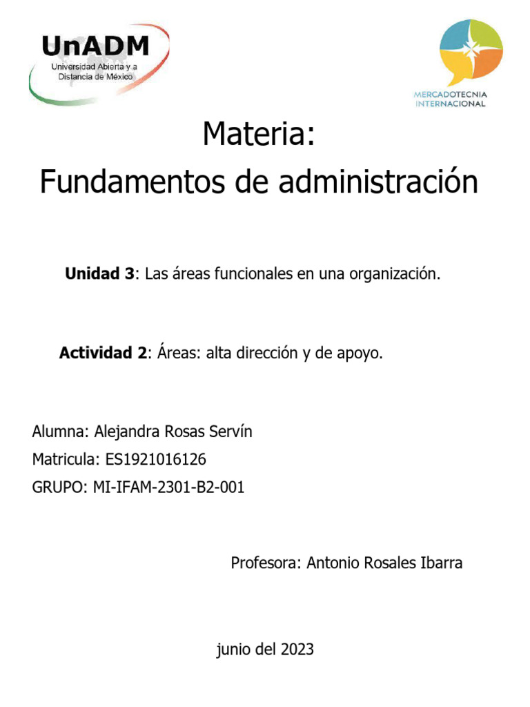 Ifam U3 Ea Alrs | PDF | Marketing | Gestión de recursos humanos