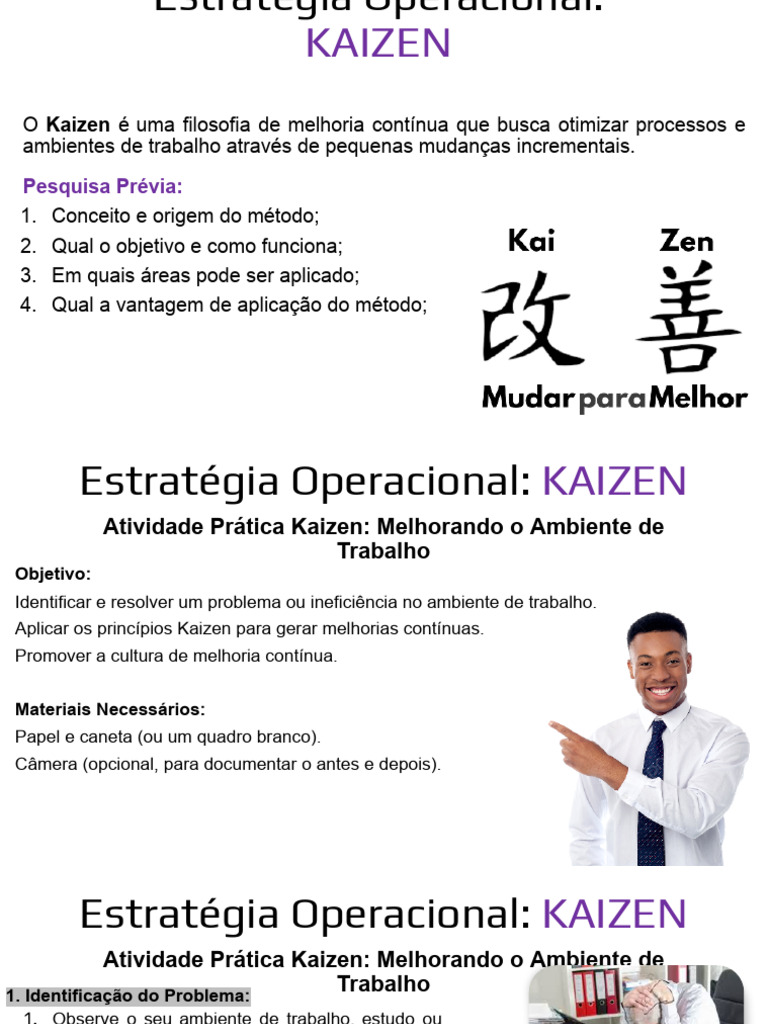 Atividade - Kaizen | PDF