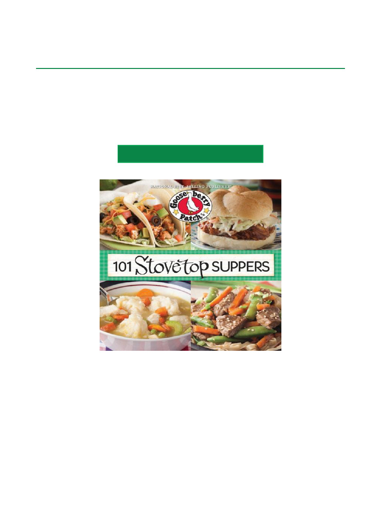 Popular Now 101 Stovetop Suppers 101 Quick & Easy Recipes That Only Use ...