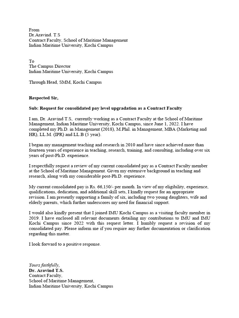 Request - ATS 03032025docx | PDF
