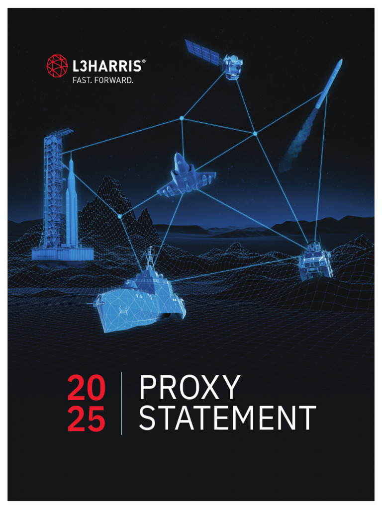 L3Harris 2025 Annual Meeting Proxy Statement | PDF | Executive Compensation | Stocks