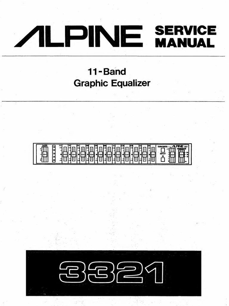 3321_SM_ALPINE_EN_text | PDF | Electrical Engineering | Electronics