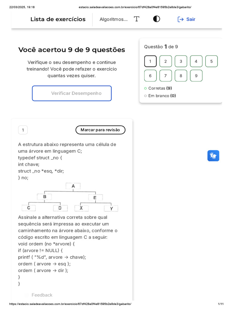 Exercícios 05 | PDF | Algoritmos e estruturas de dados