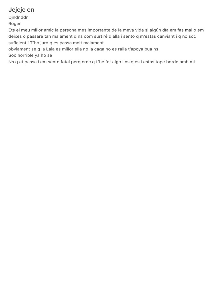 Jejeje en | PDF