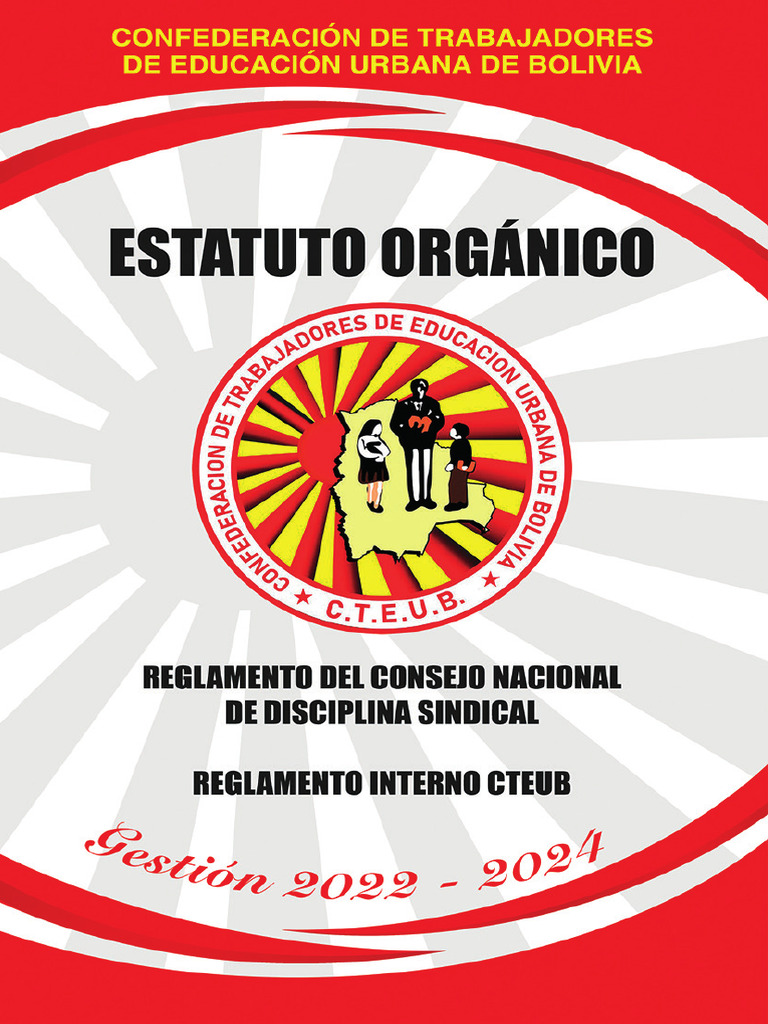 ESTATUTO CTEUB Completo | PDF | Bolivia | Democracia