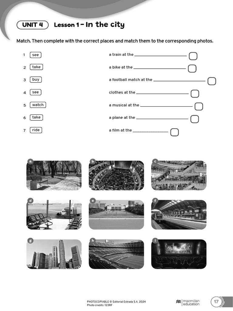 City Exploration Activities for Kids | PDF