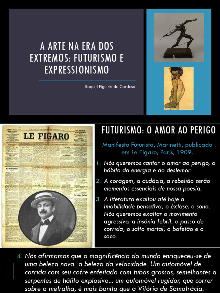 19. Futurismo e expressionismo | PDF | Movimentos artísticos | Arte Moderna