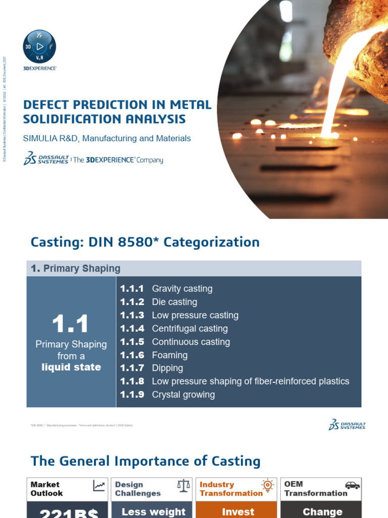 Defect Prediction in Metal Solidification Analysis - SHARP | PDF | Building Engineering ...