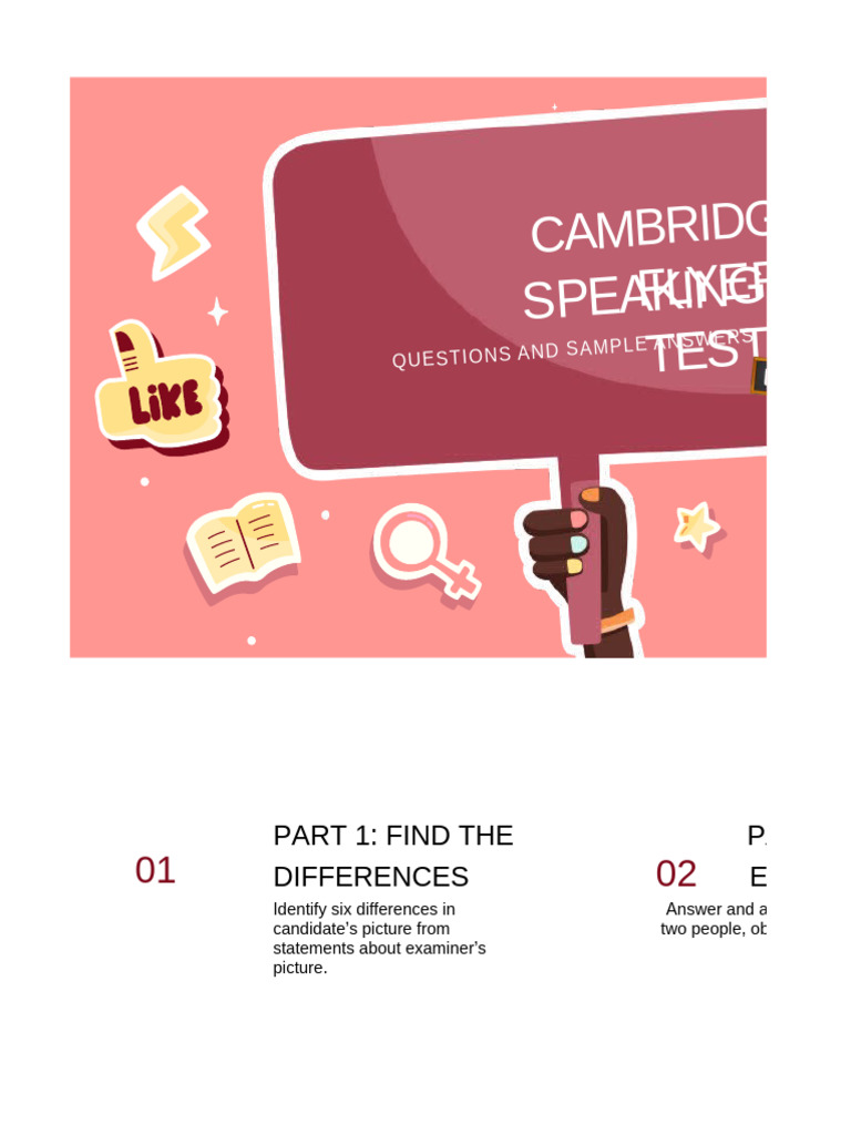 Flyers Speaking Test | PDF